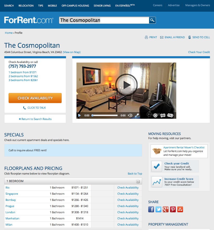 ForRent.com Makes Apartment Hunting Easier Tips | ForRent
