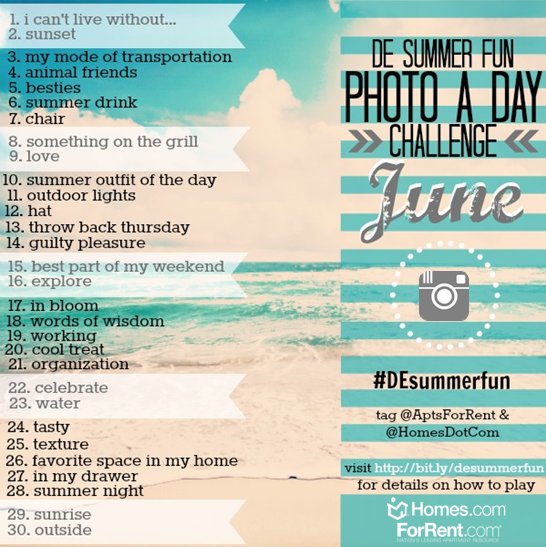 June Challenges For Instagram