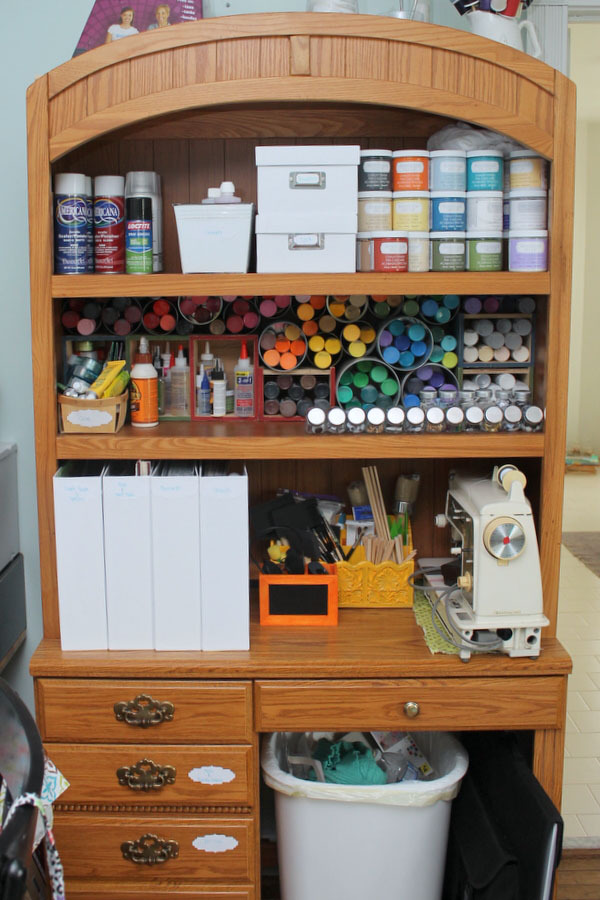 A Creative Workspace in a Tight Space
