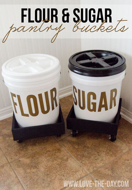 Freshen Up Your Pantry with DIY Flour & Sugar Buckets Tips | ForRent