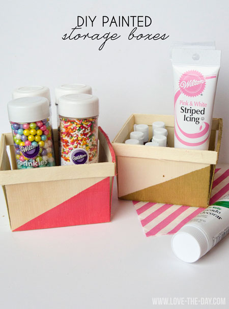 Easy DIY Painted Storage Containers for Your Kitchen Tips | ForRent