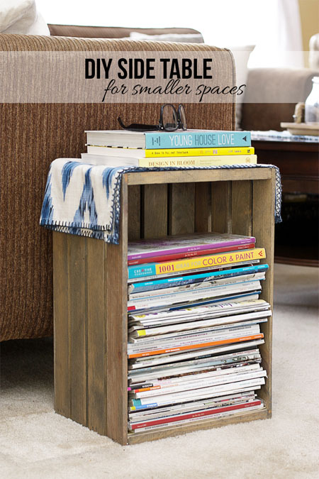 DIY Side Table That's Perfect for Your Small Space Tips | ForRent