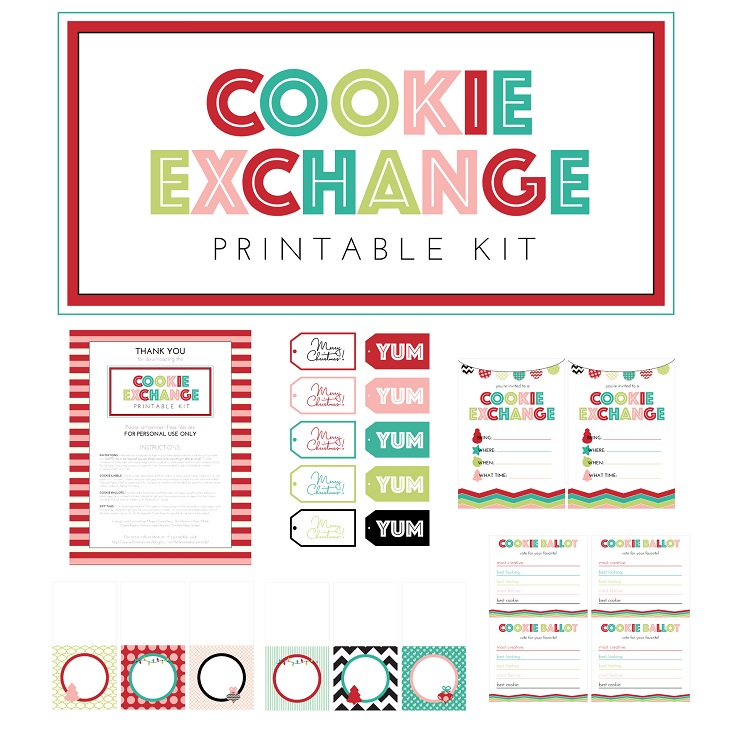 Host a Christmas Cookie Exchange (With a Free Printable Kit!)