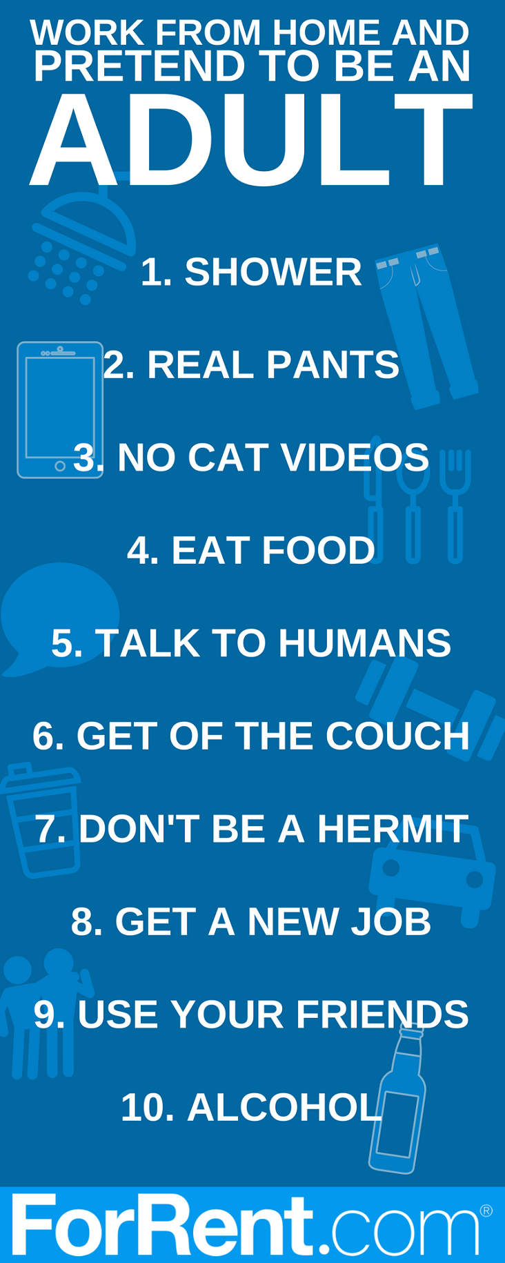 10 Ways to Actually Get Work Done From Home Tips | ForRent